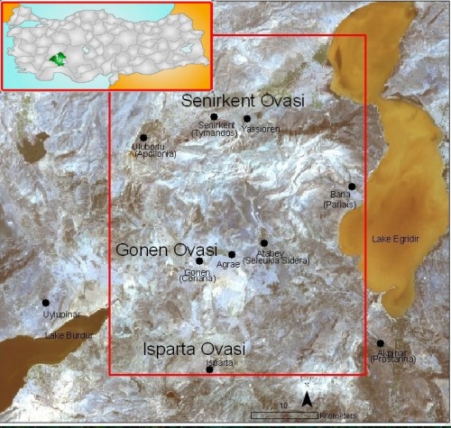 Gonen Map – Department of Classics