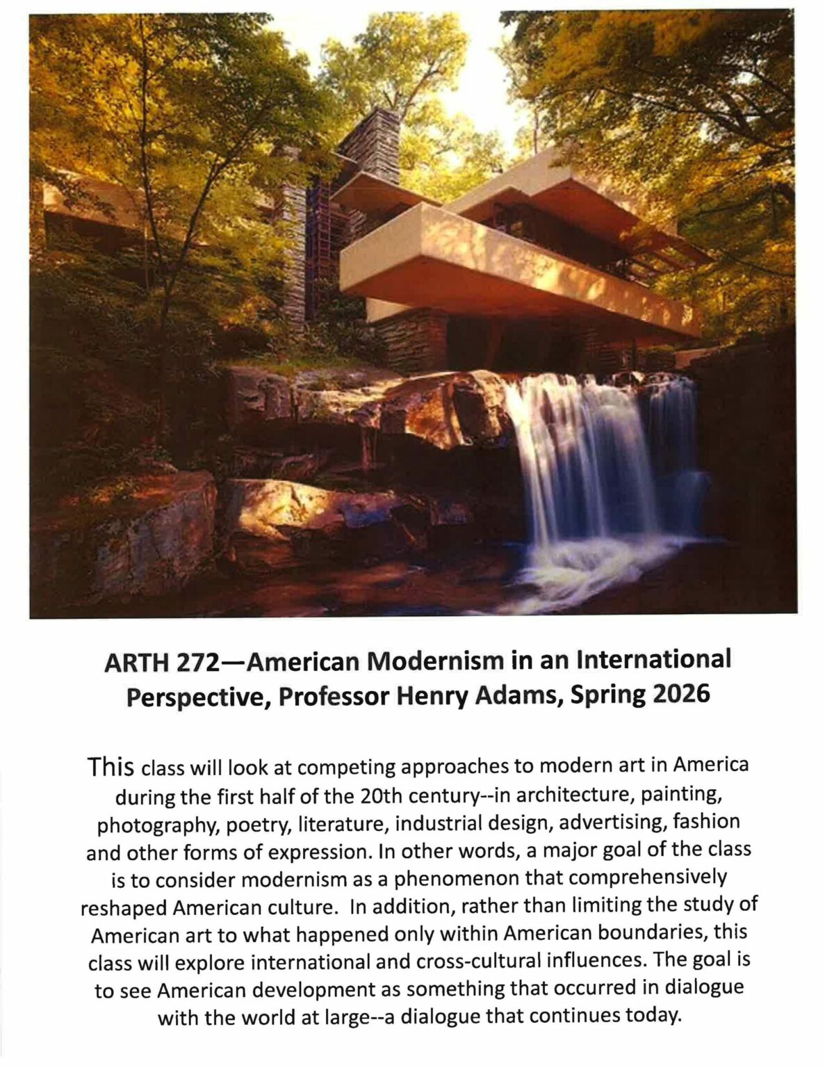 Art History Courses Spring 2026 – Department of Art History and Art