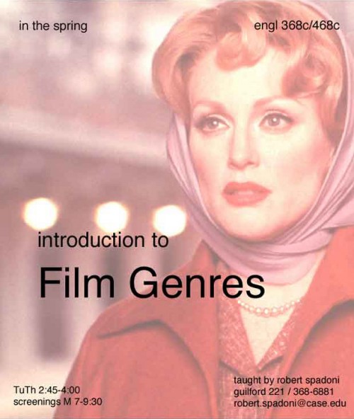 Intro to Film Genres – Robert Spadoni